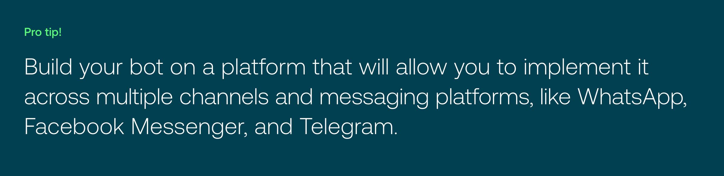 Best Practices for Chatbot Development